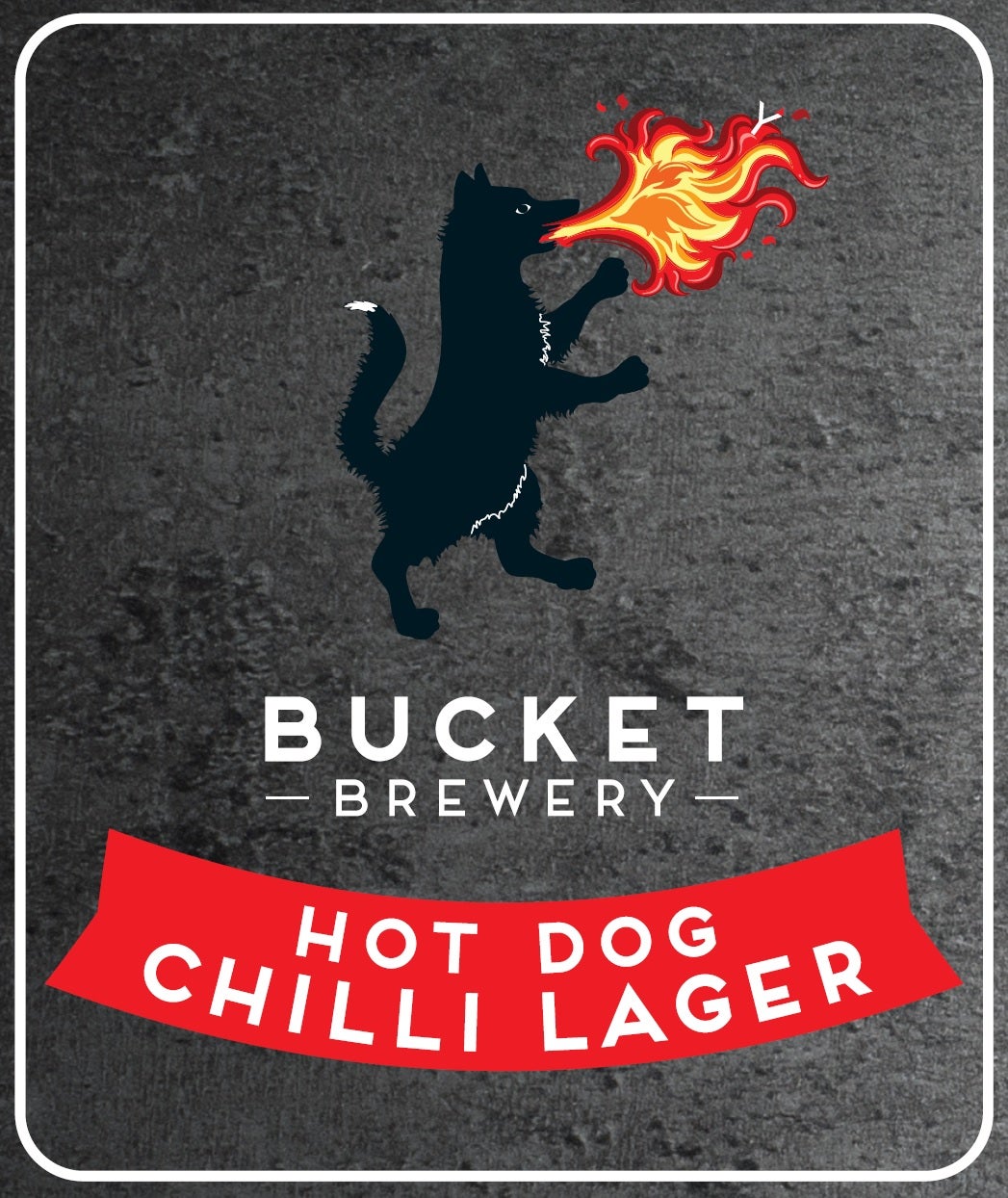Hot Dog Chilli Lager - 6 Pack | Bucket Brewery